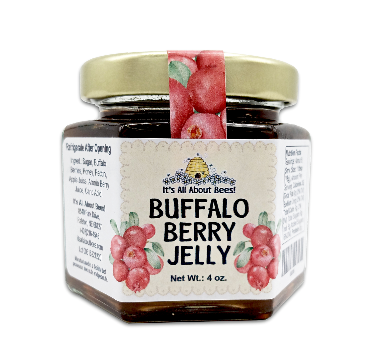 Buffalo Berry Jelly – It’s All About Bees!