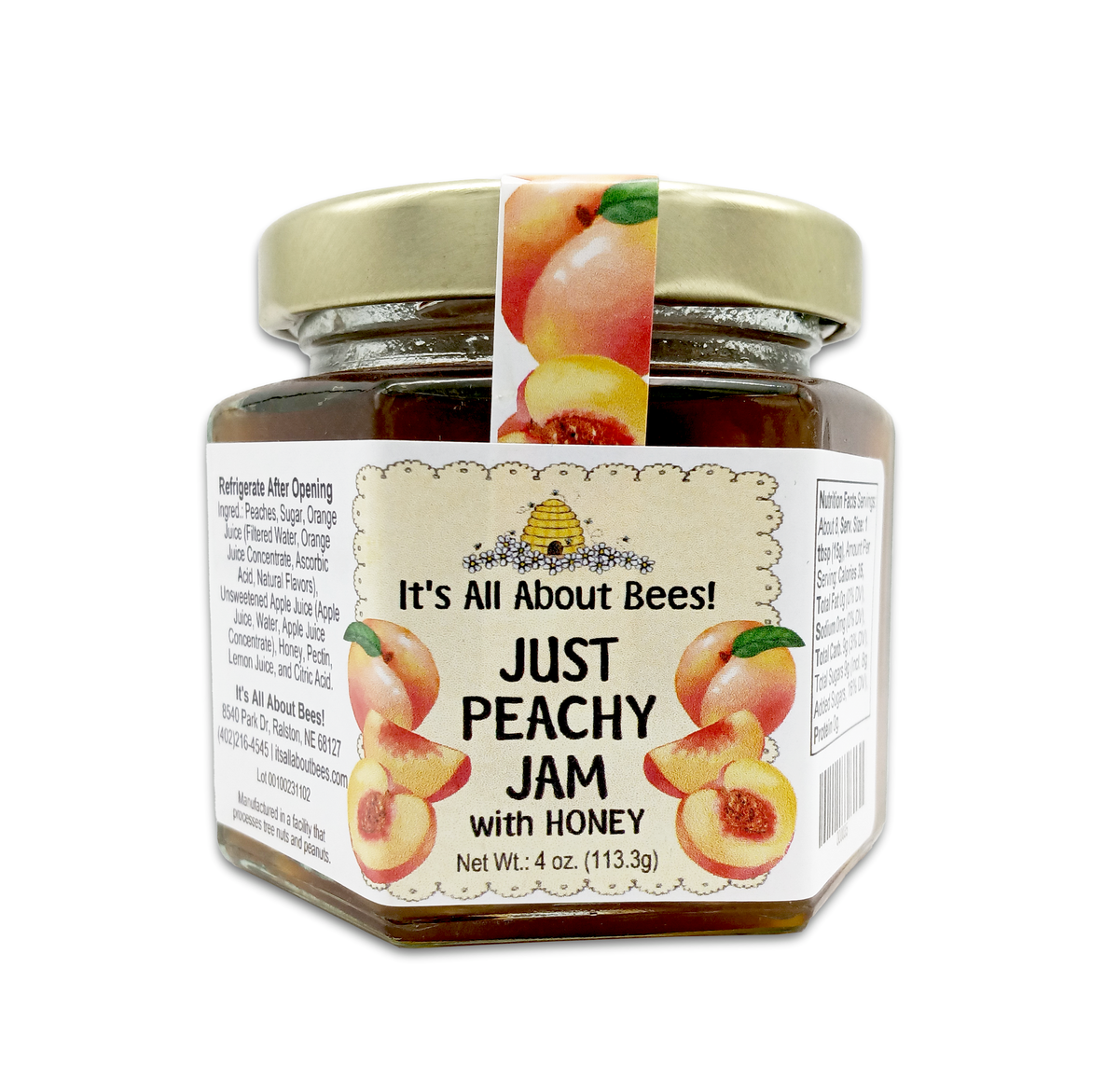 Jam Just Peachy With Honey – It’s All About Bees!
