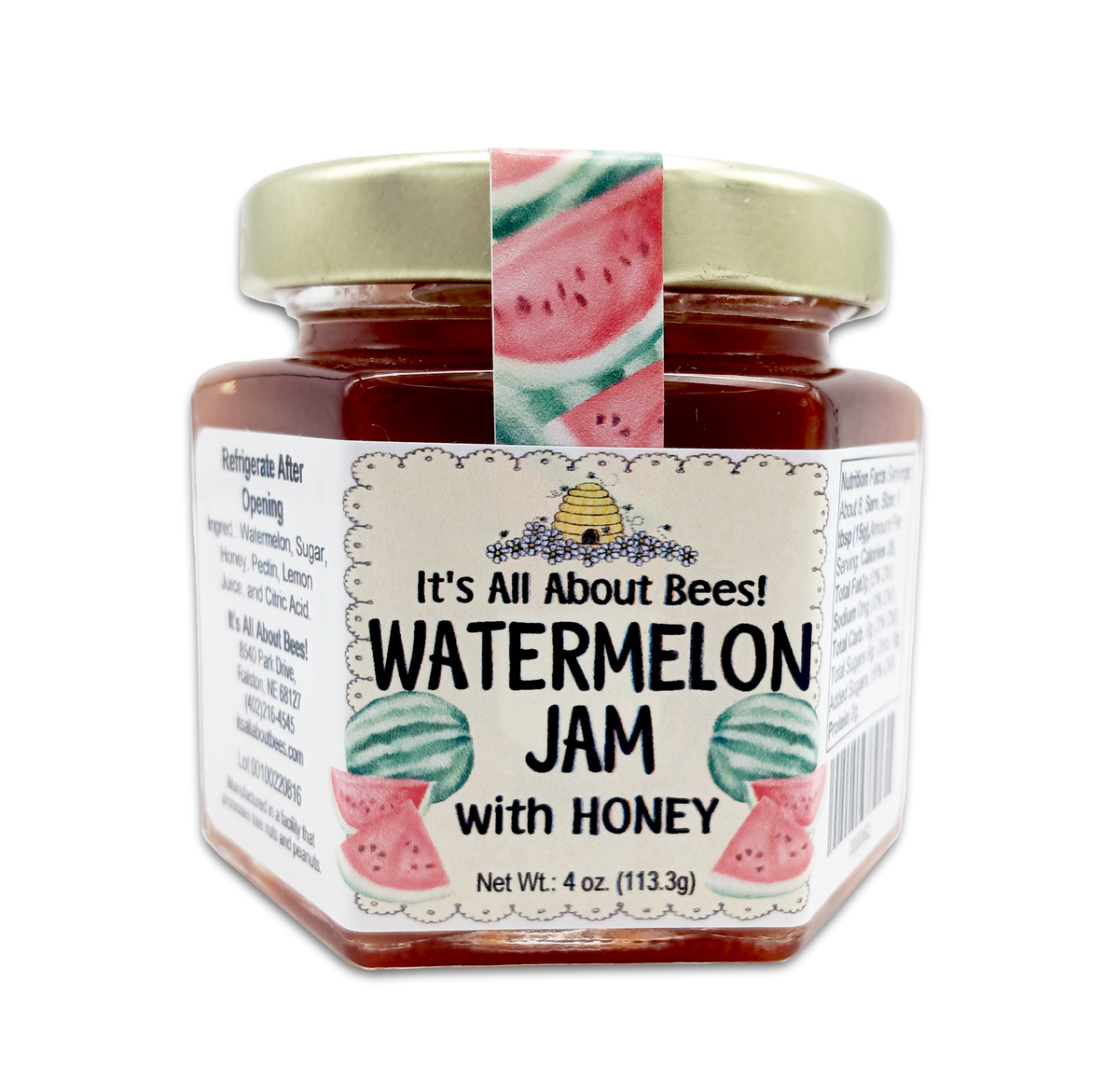 Jam Watermelon With Honey – It’s All About Bees!
